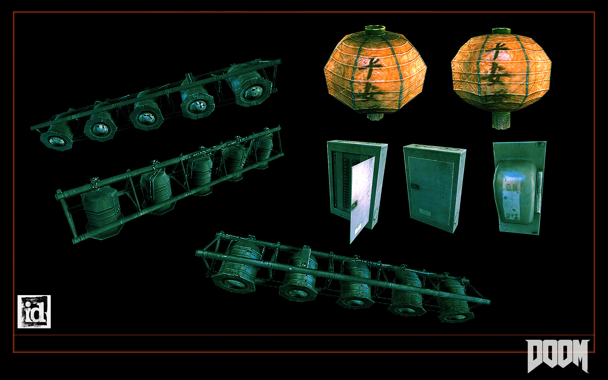 Keith Burlison - Doom 4 Props | Art Dump