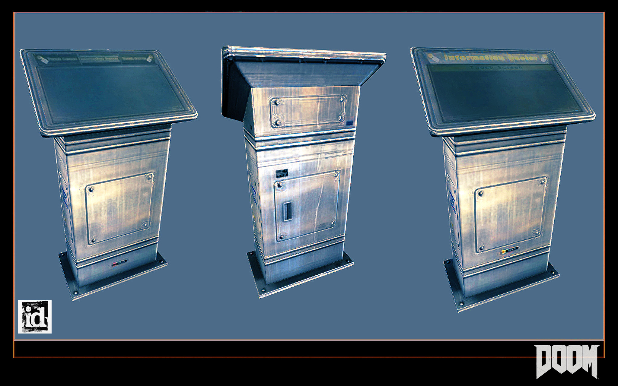 Keith Burlison - Doom 4 Props | Art Dump