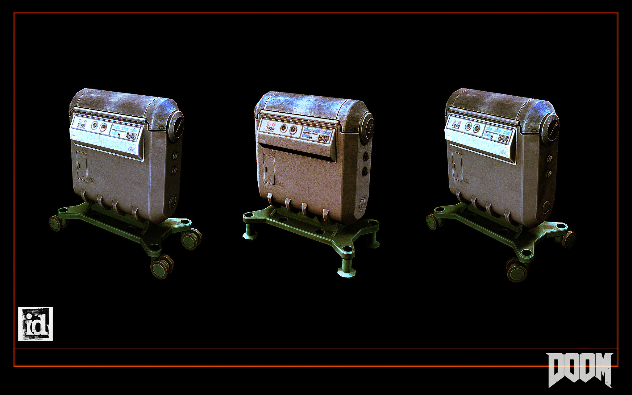 Keith Burlison - Doom 4 Props | Art Dump