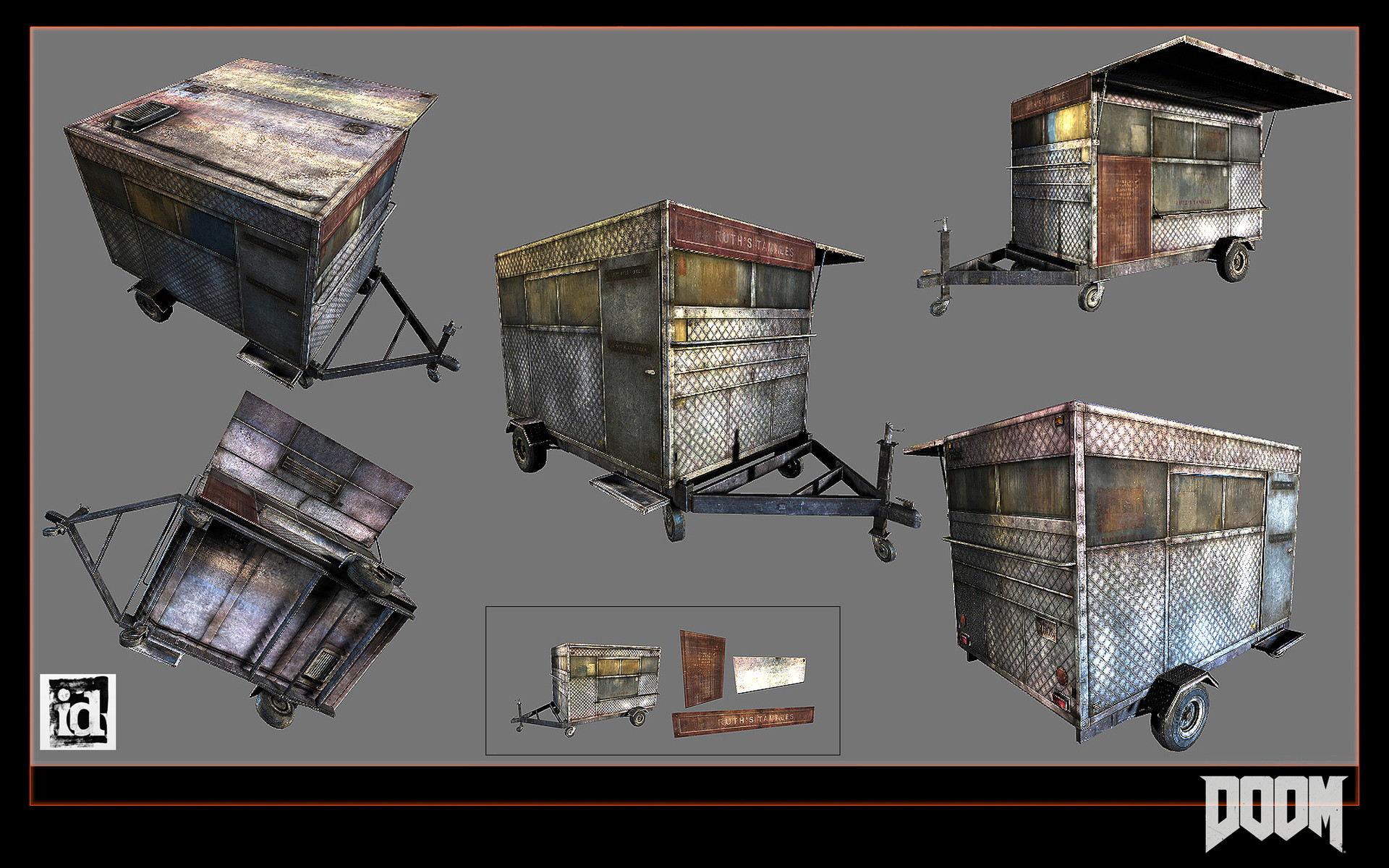 ArtStation - Doom 4 Props | Art Dump