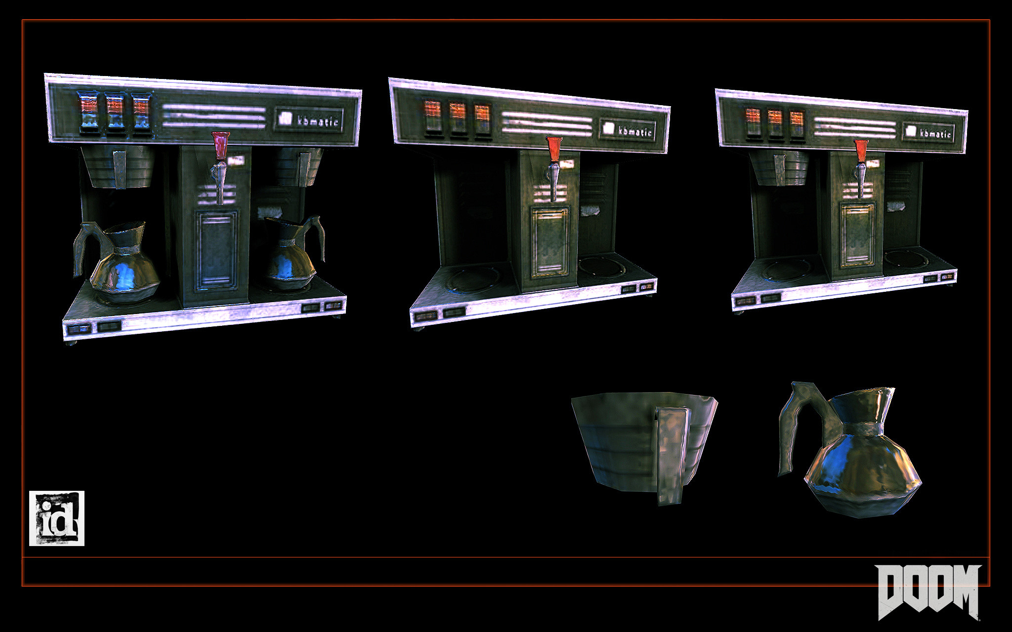 Keith Burlison - Doom 4 Props | Art Dump