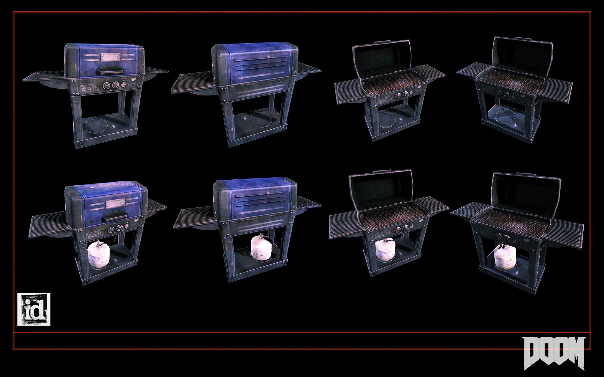 Keith Burlison - Doom 4 Props | Art Dump