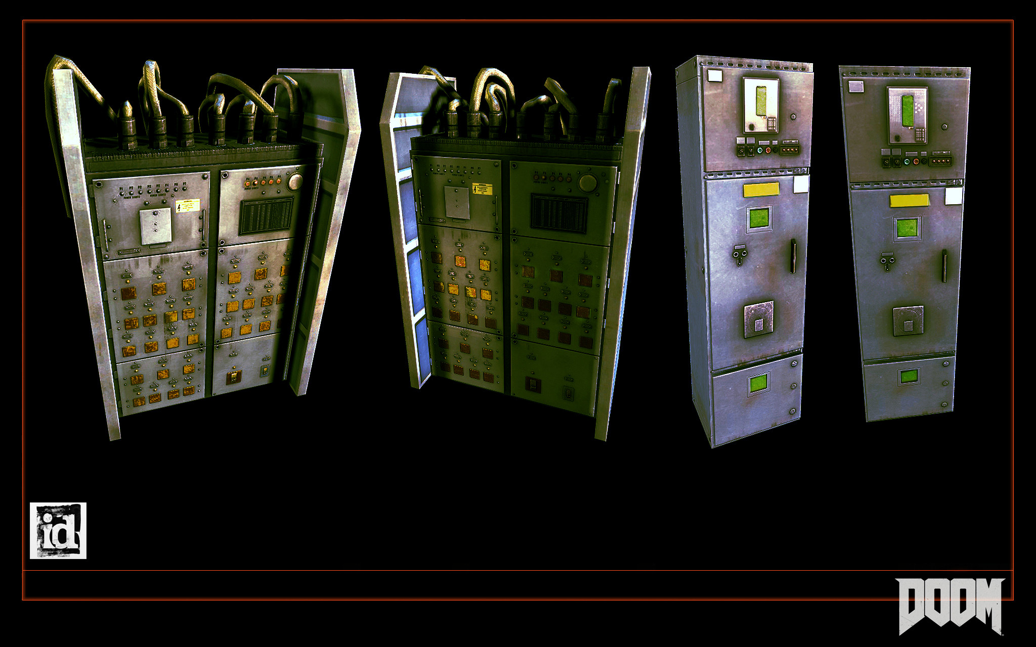 Keith Burlison - Doom 4 Props | Art Dump