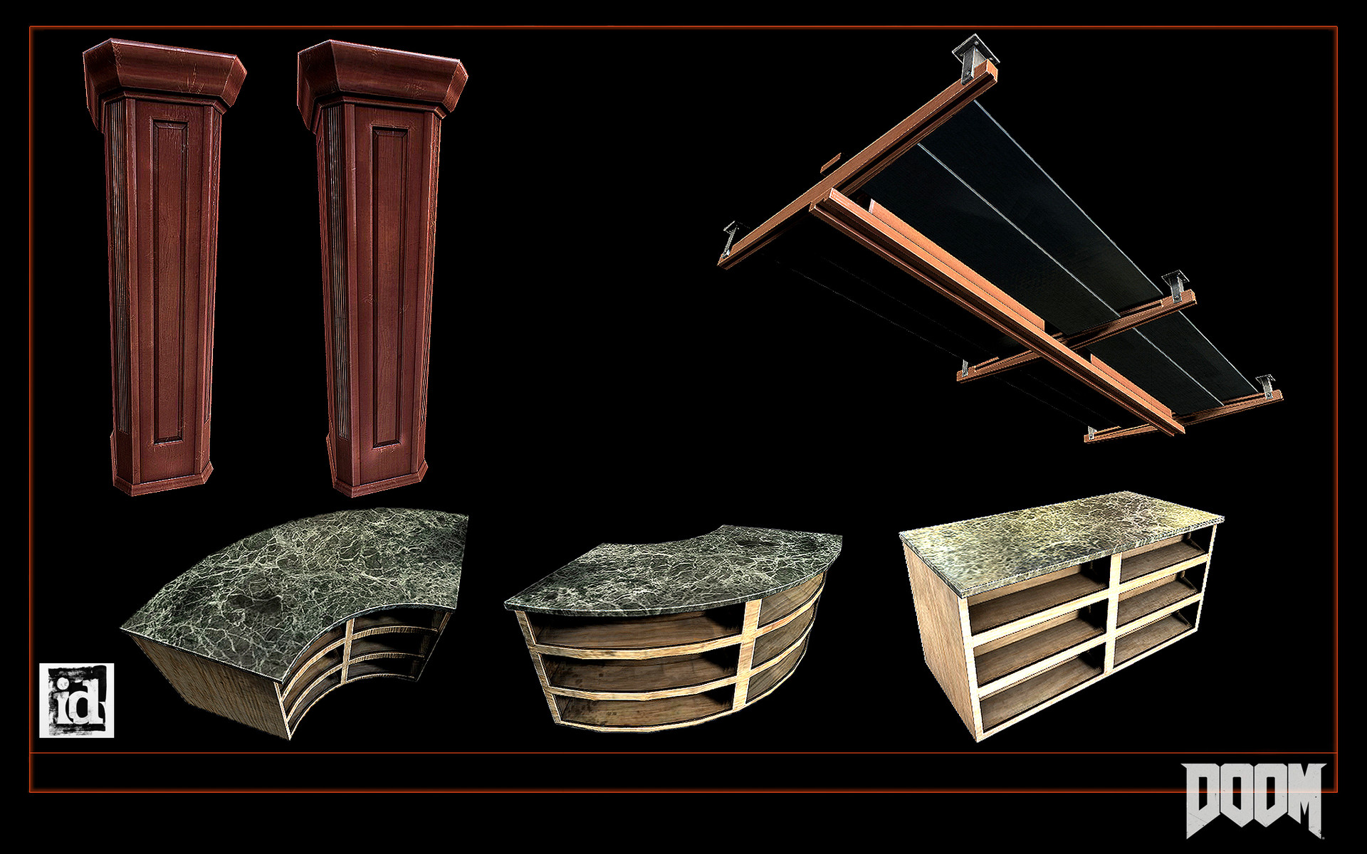 Keith Burlison - Doom 4 Props | Art Dump