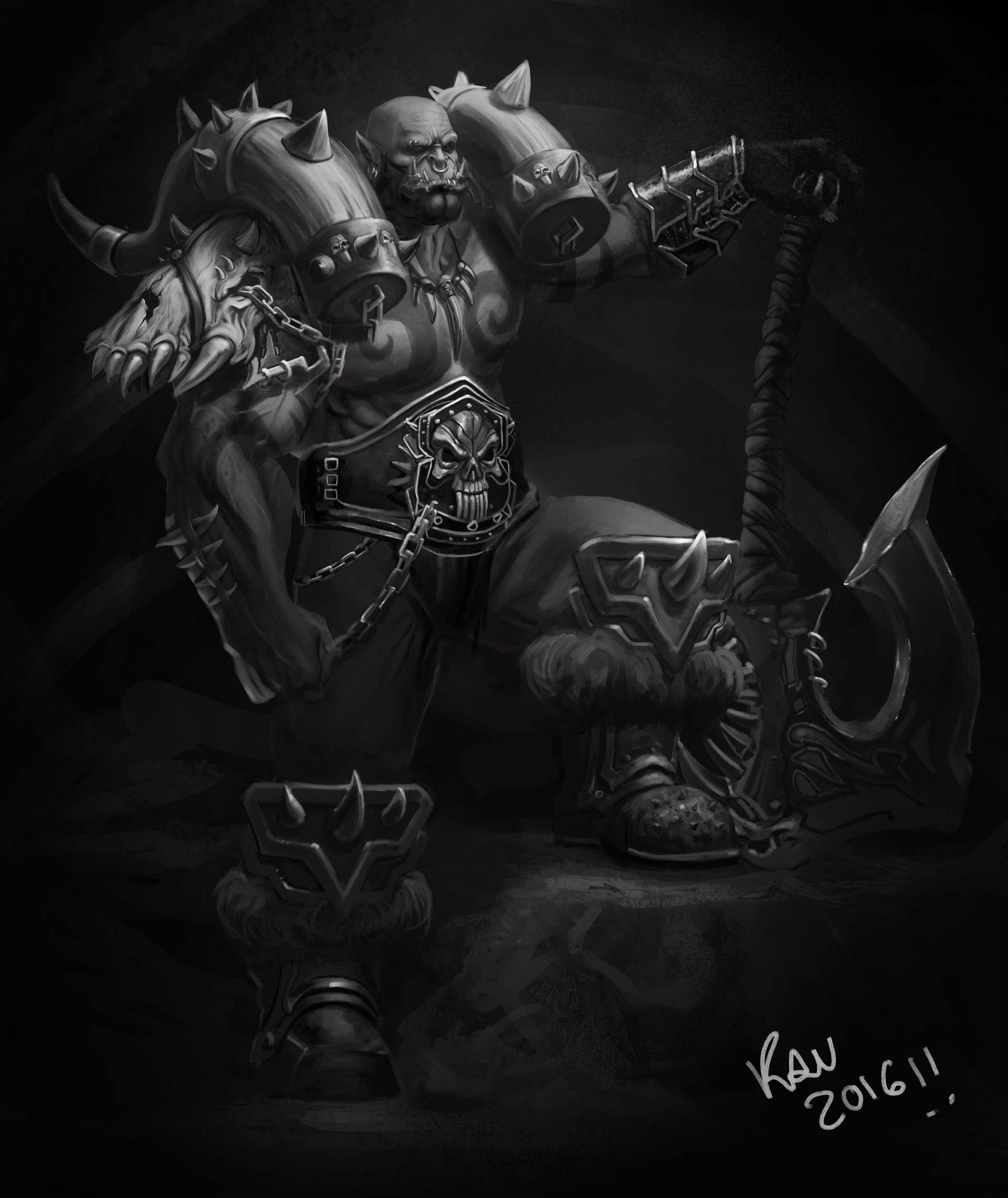 ArtStation - Garrosh Hellscream