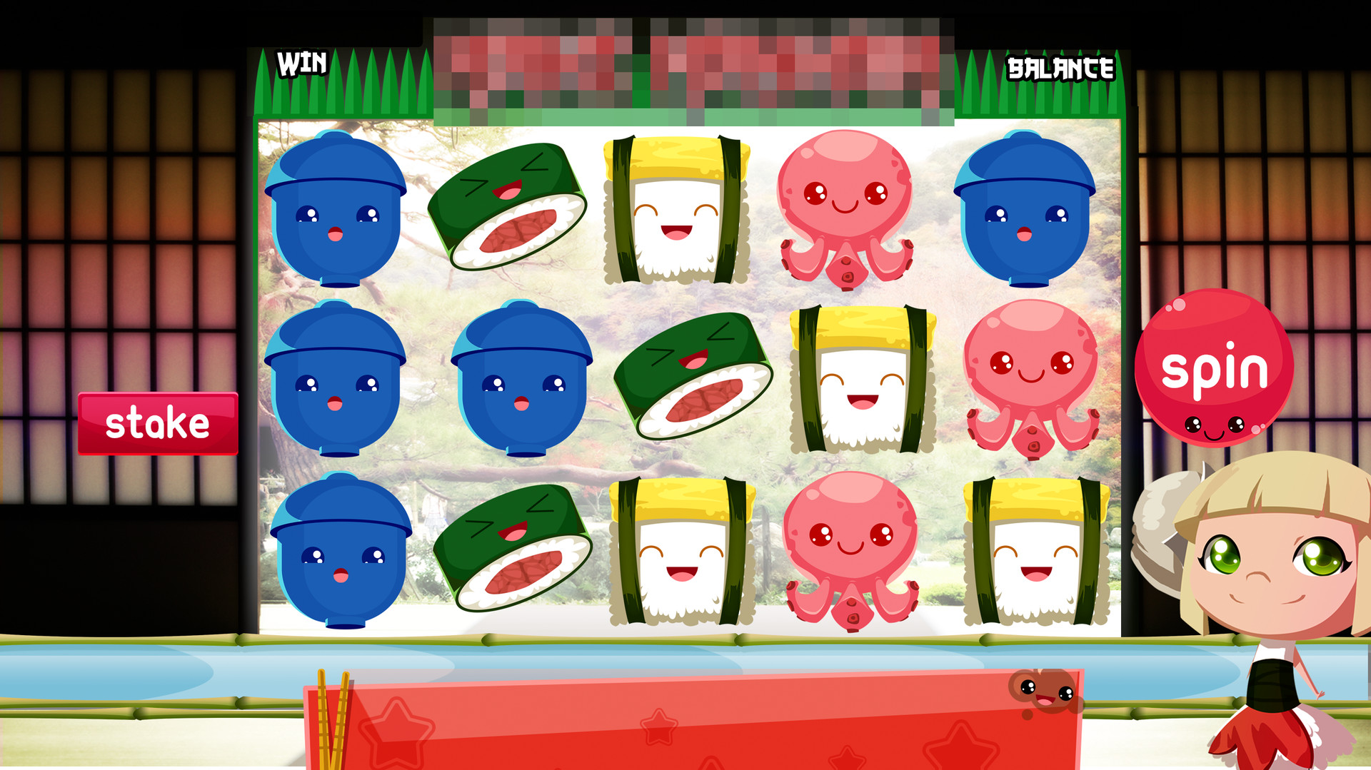 ArtStation - Sushi themed slot!