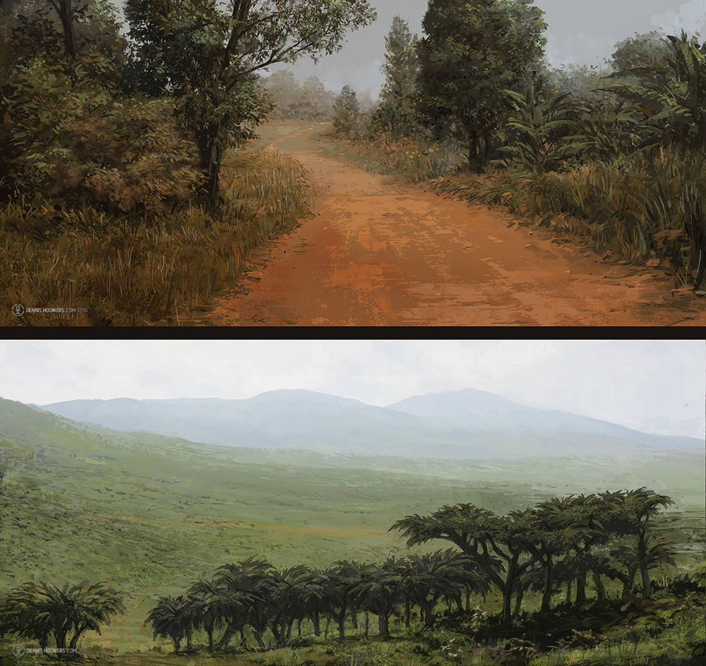 ArtStation - African Landscapes