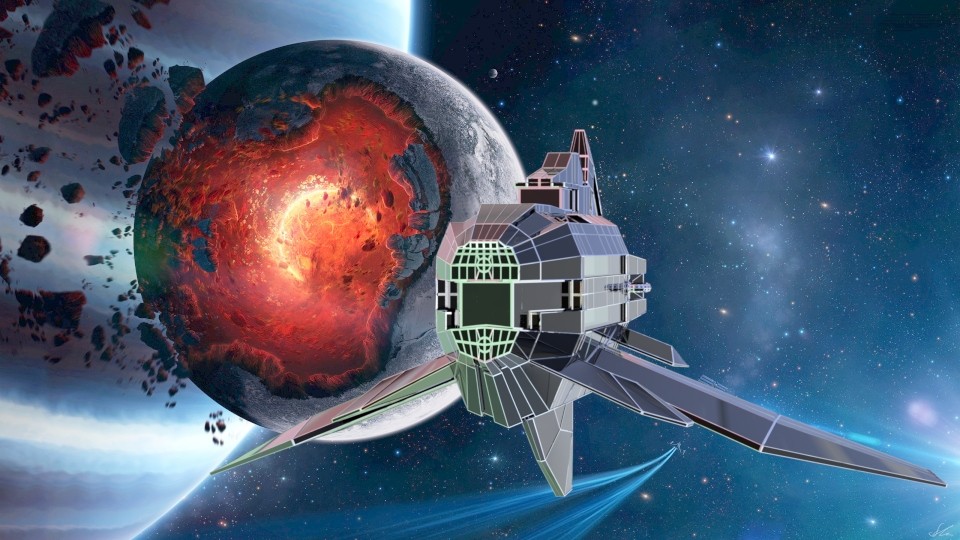 ArtStation - Futuristic Submarine Concept