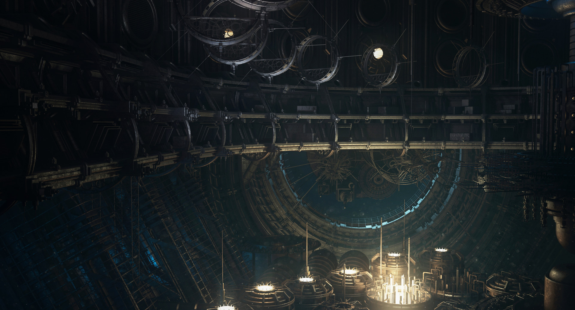 ArtStation - engine room