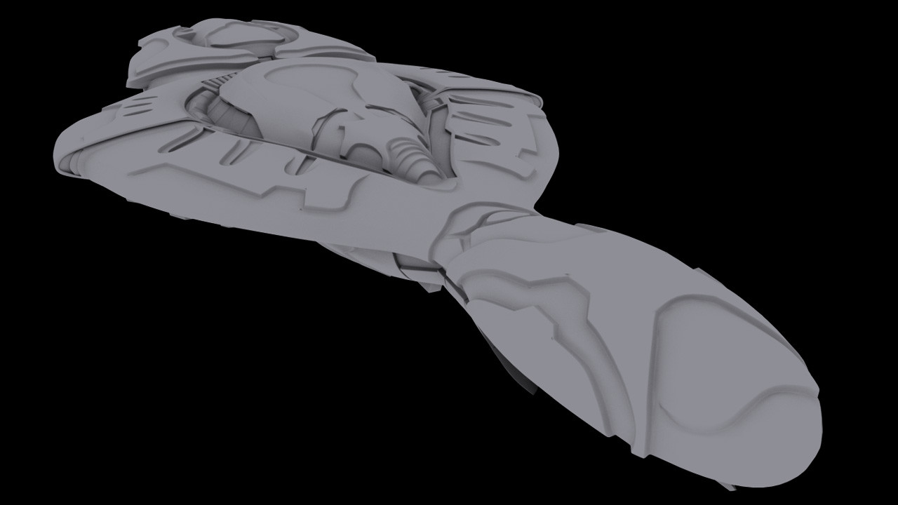 Lego Halo Covenant Cruiser