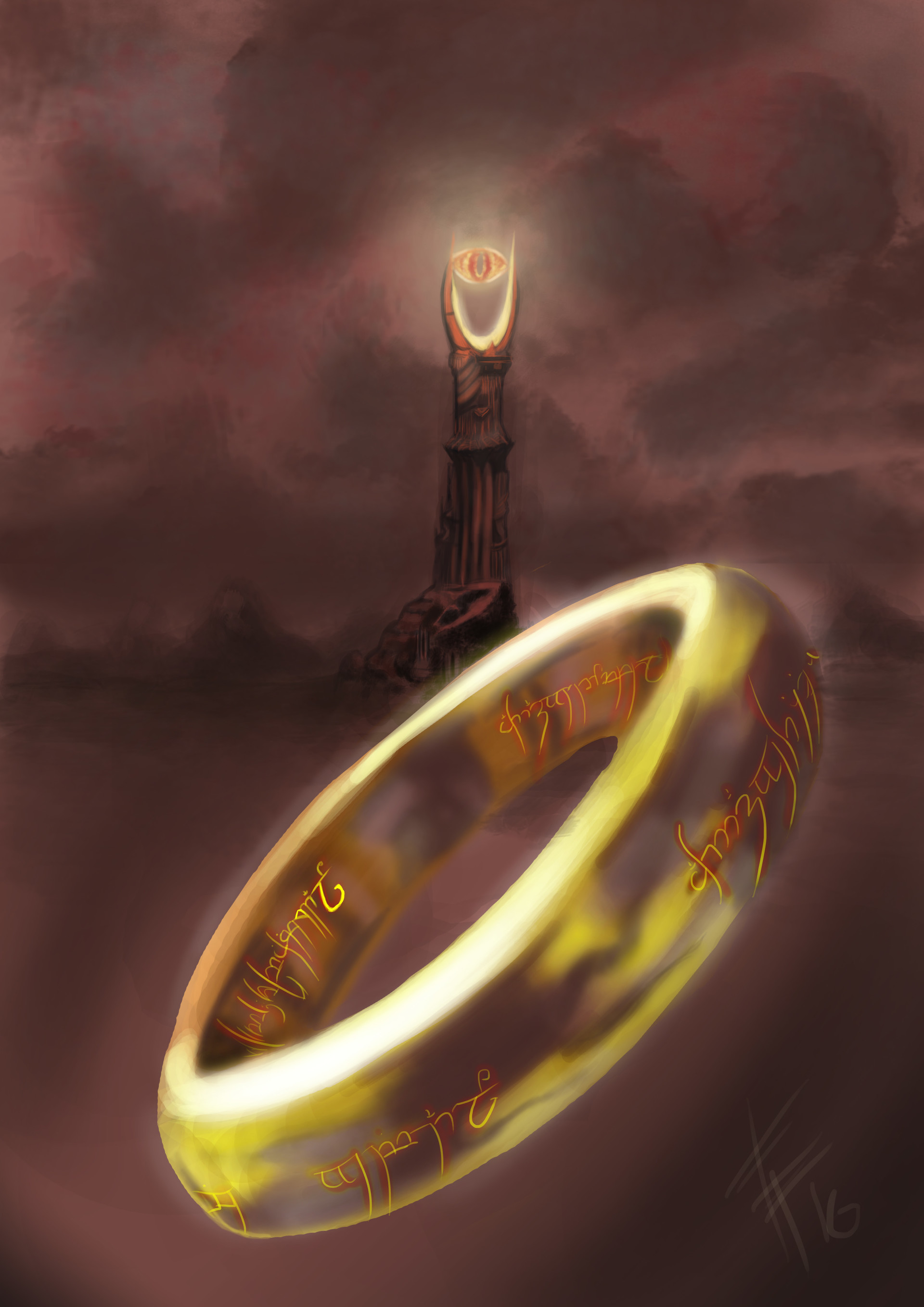 ArtStation - Lord of the Rings Artwork