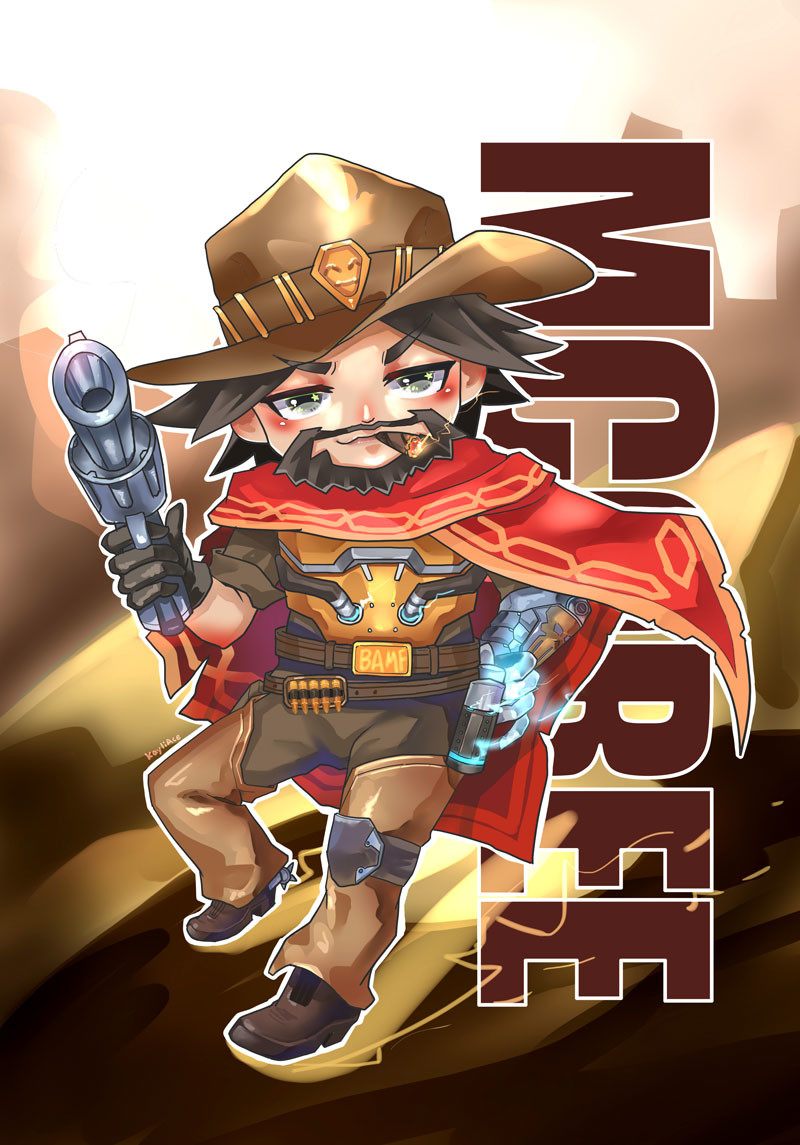 ArtStation - Mccree-fanart from overwatch
