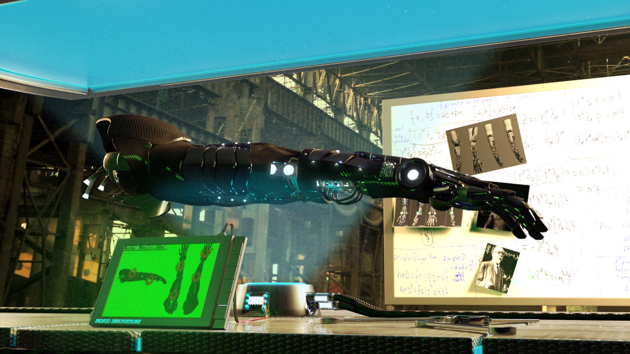 ArtStation - Cybernetic Arm Concept