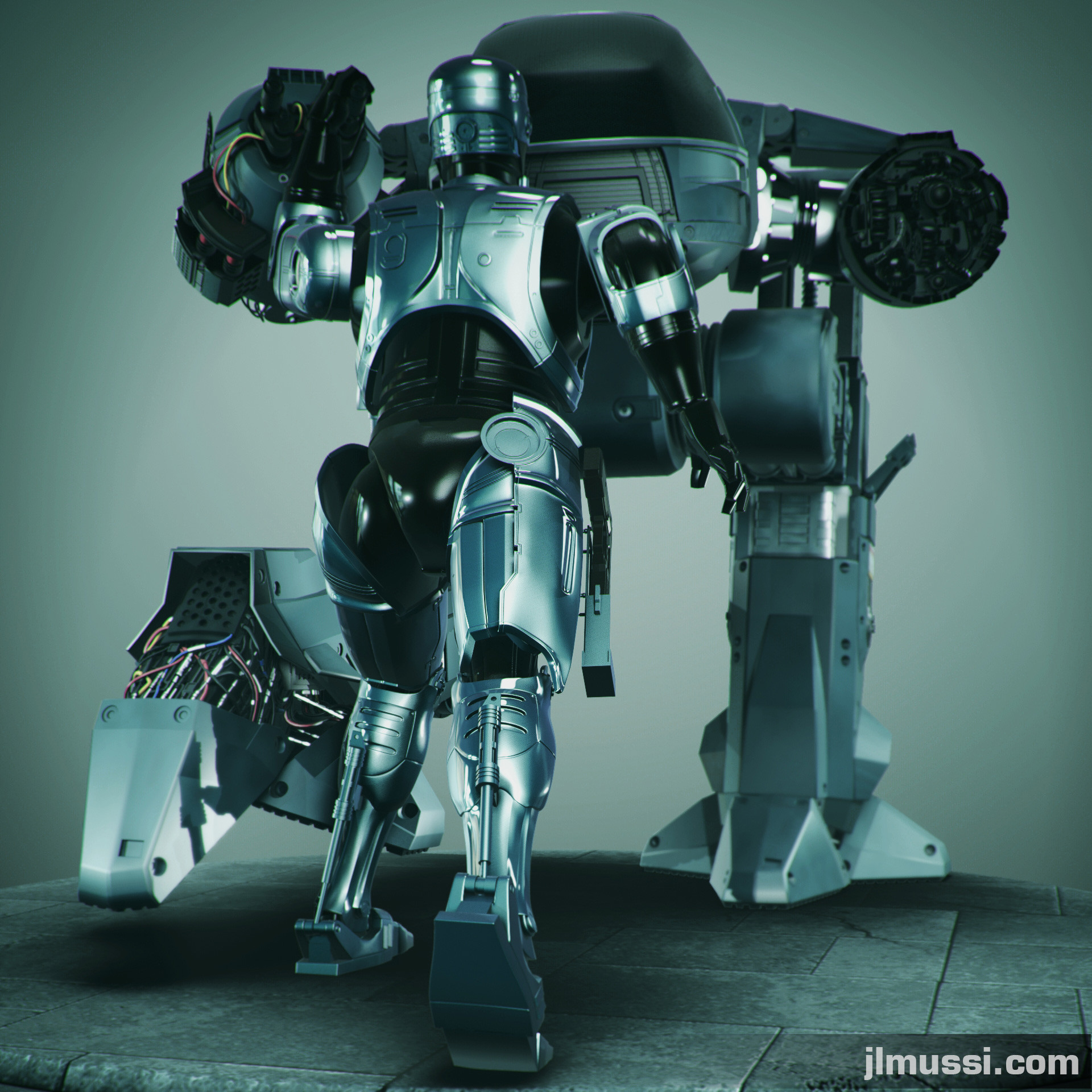 JL Mussi - Robocop vs Ed-209