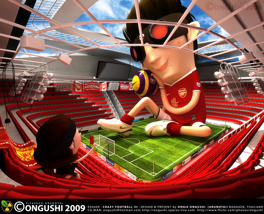 ArtStation - 2009 ONGUSHI CRAZY FOOTBALL III