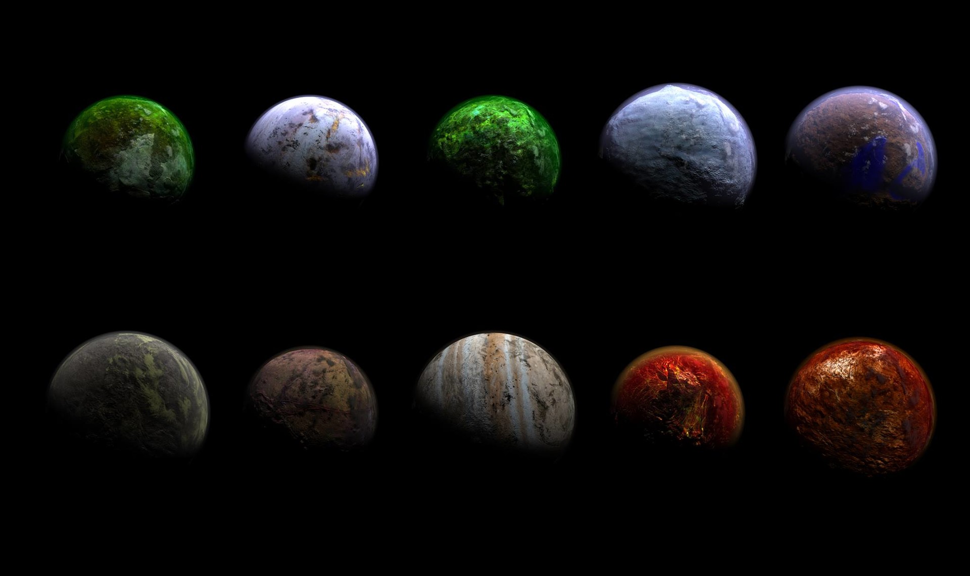 ArtStation - Procedural Planets