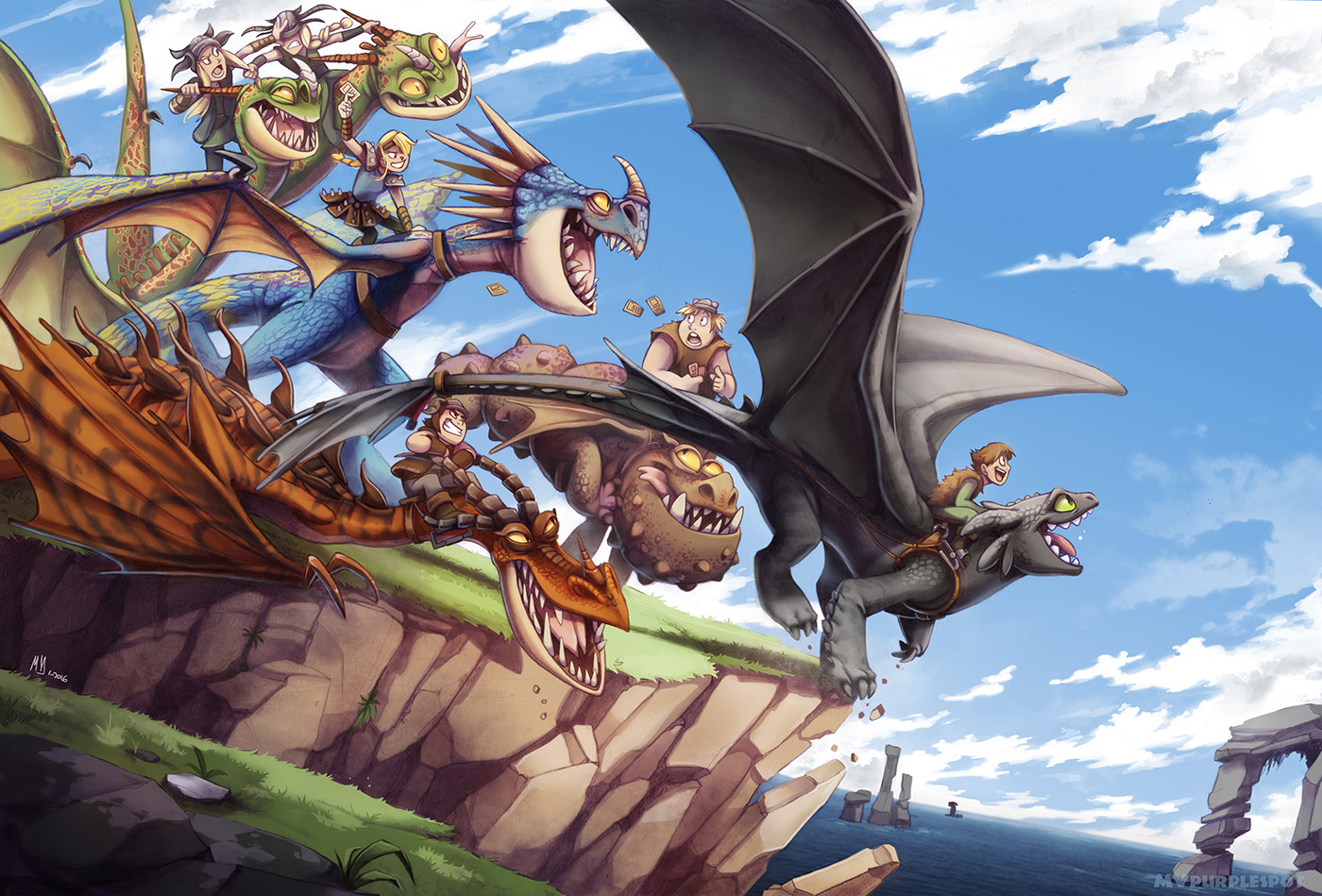 ArtStation - Berk mascots