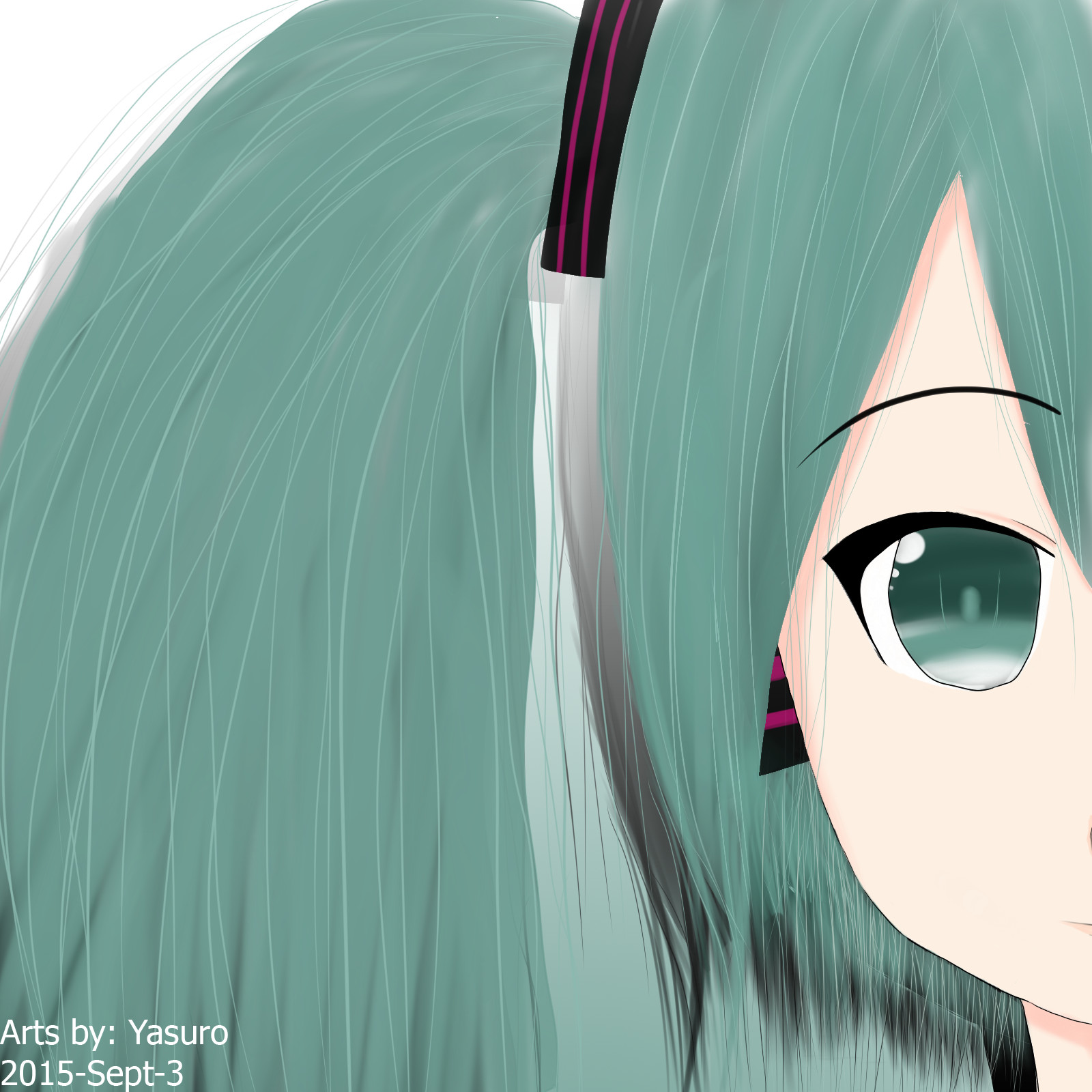 ArtStation - SpeedPaint - 001 [Hatsune Miku]