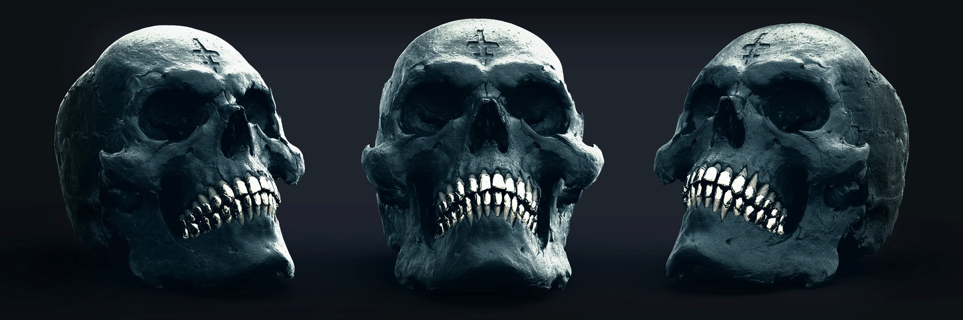 ArtStation - Black Skull