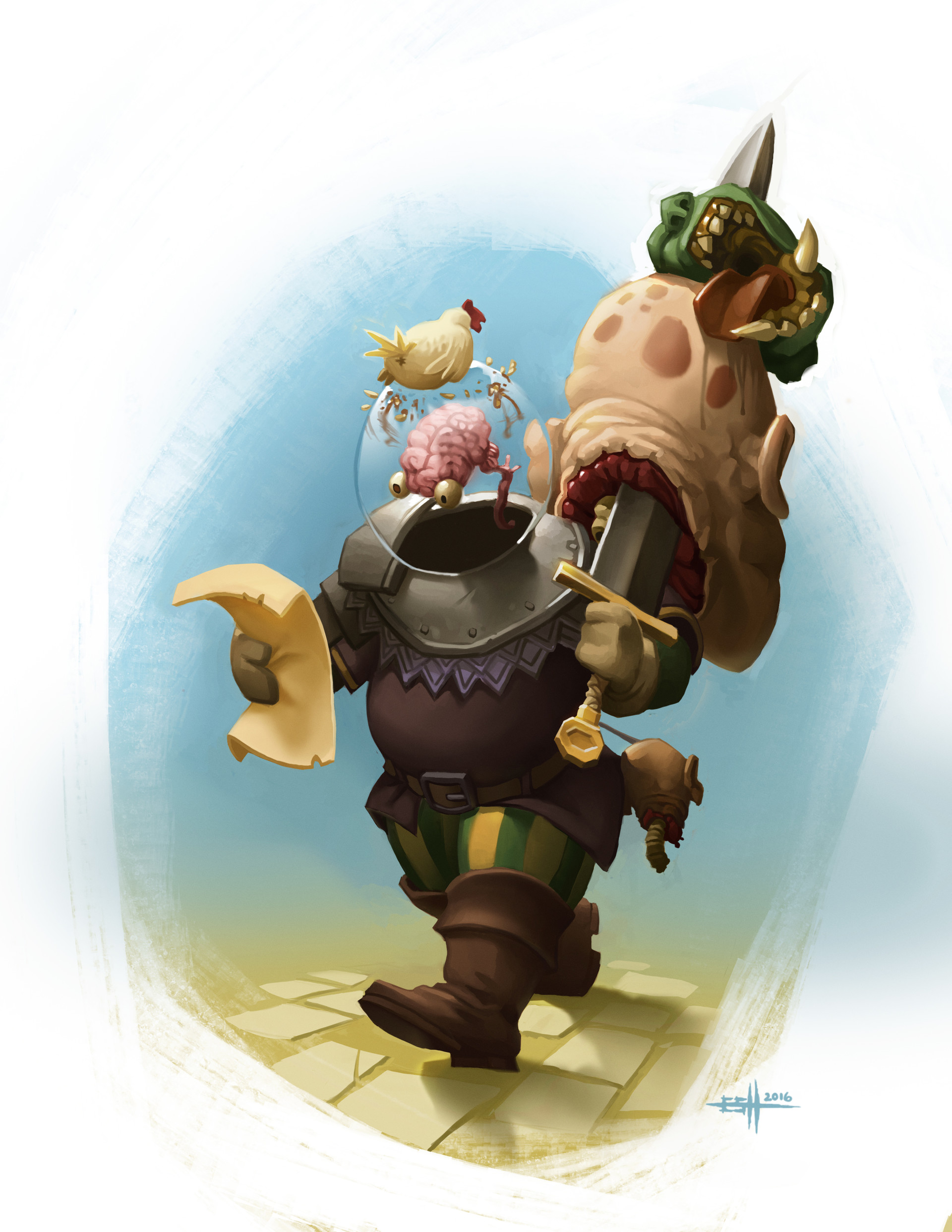 ArtStation - "Sir Brain"