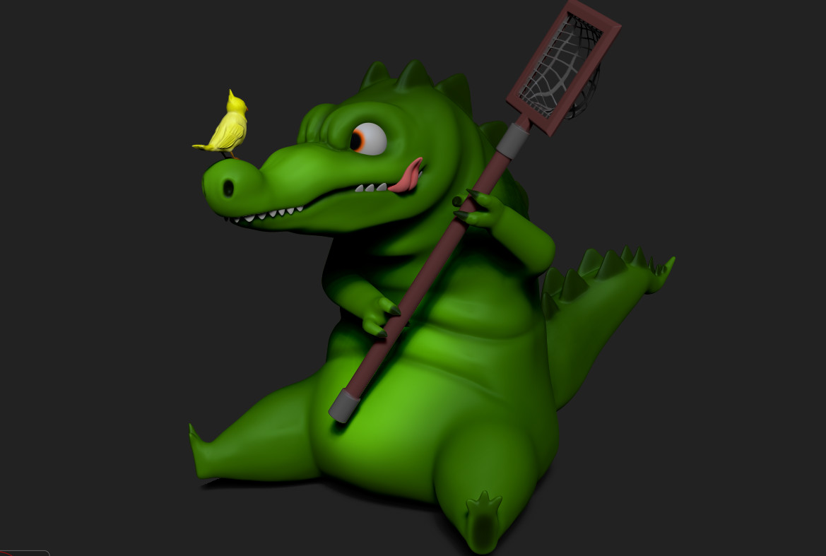 ArtStation - Hungry Crocodile