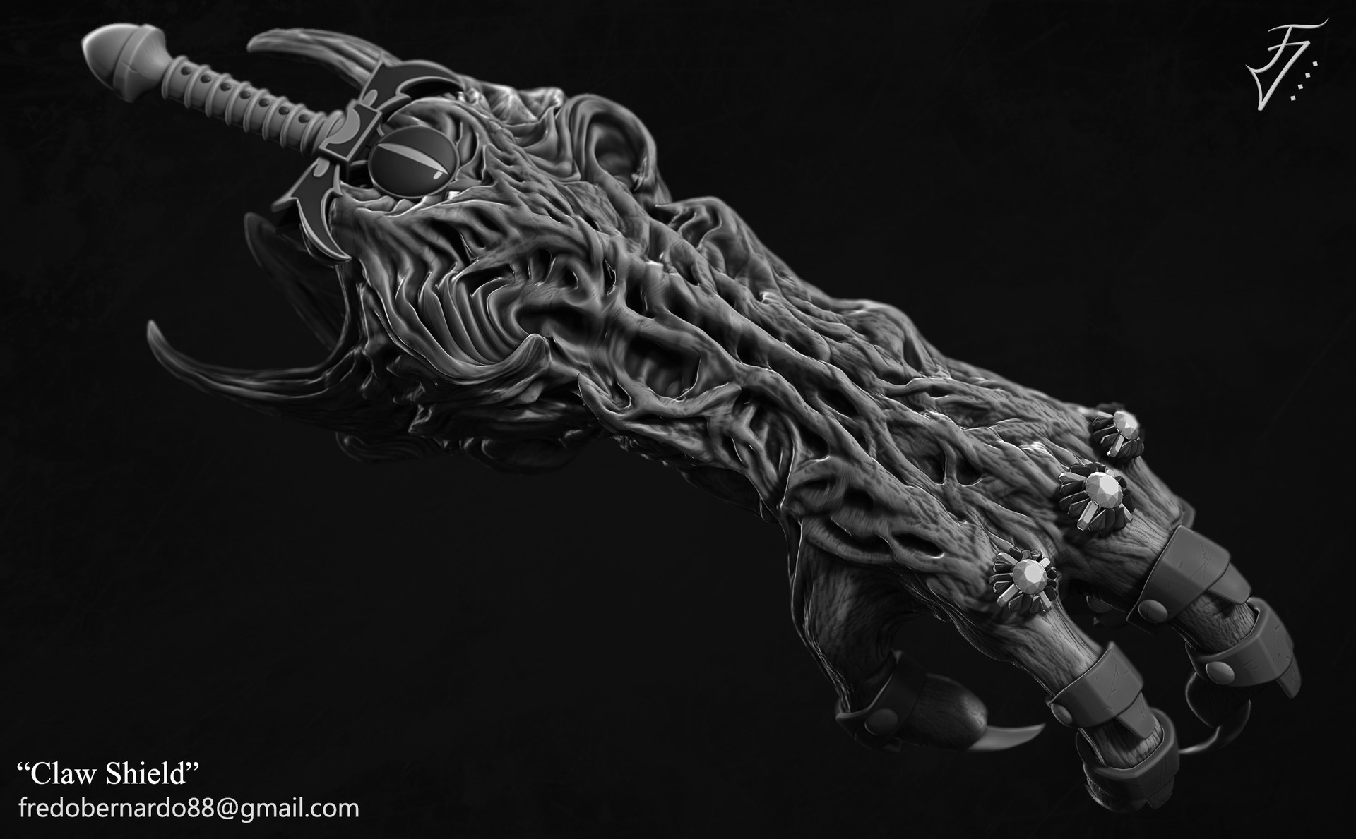 ArtStation - Lion-O: Claw Shield