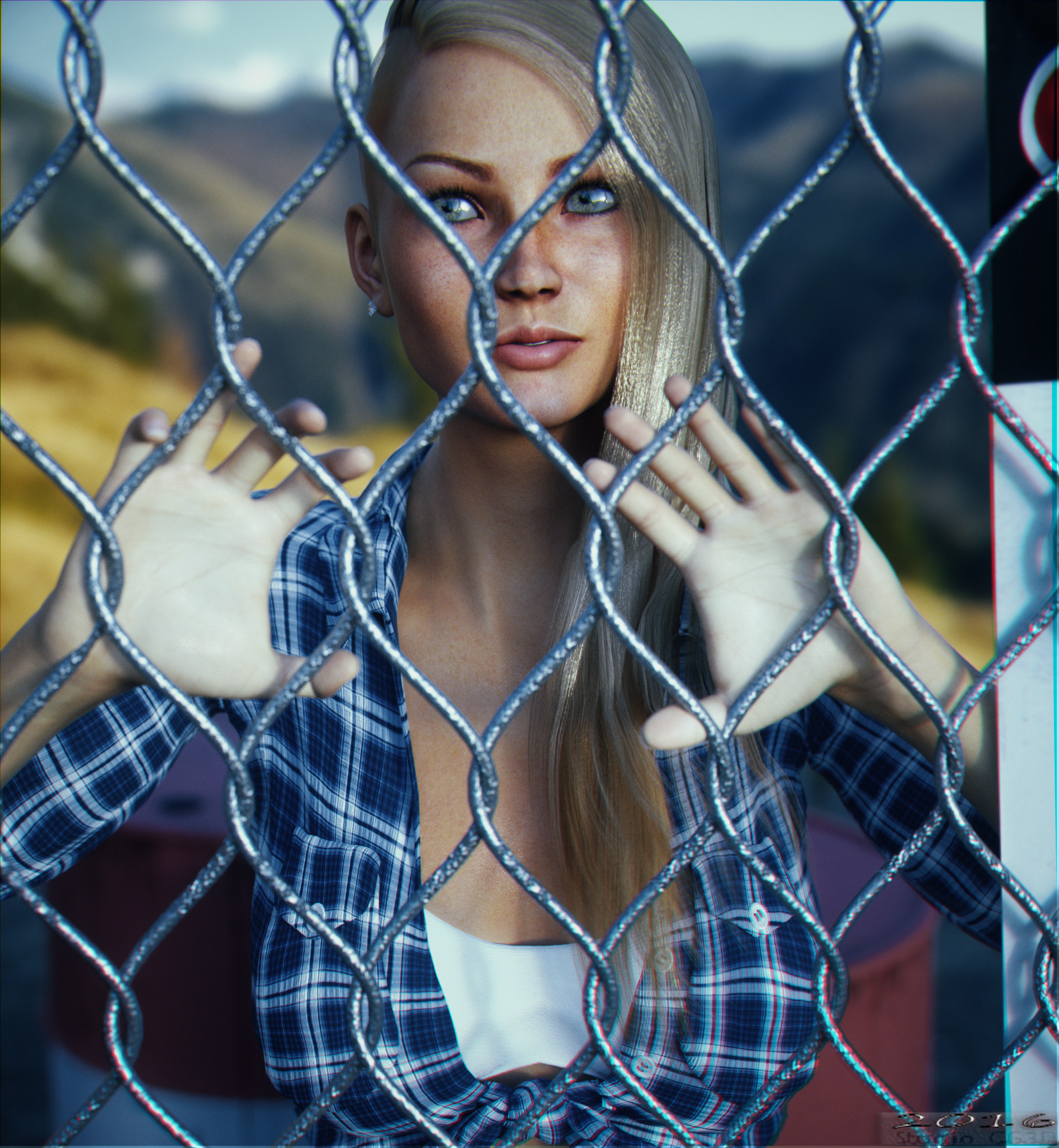 ArtStation - Fence in