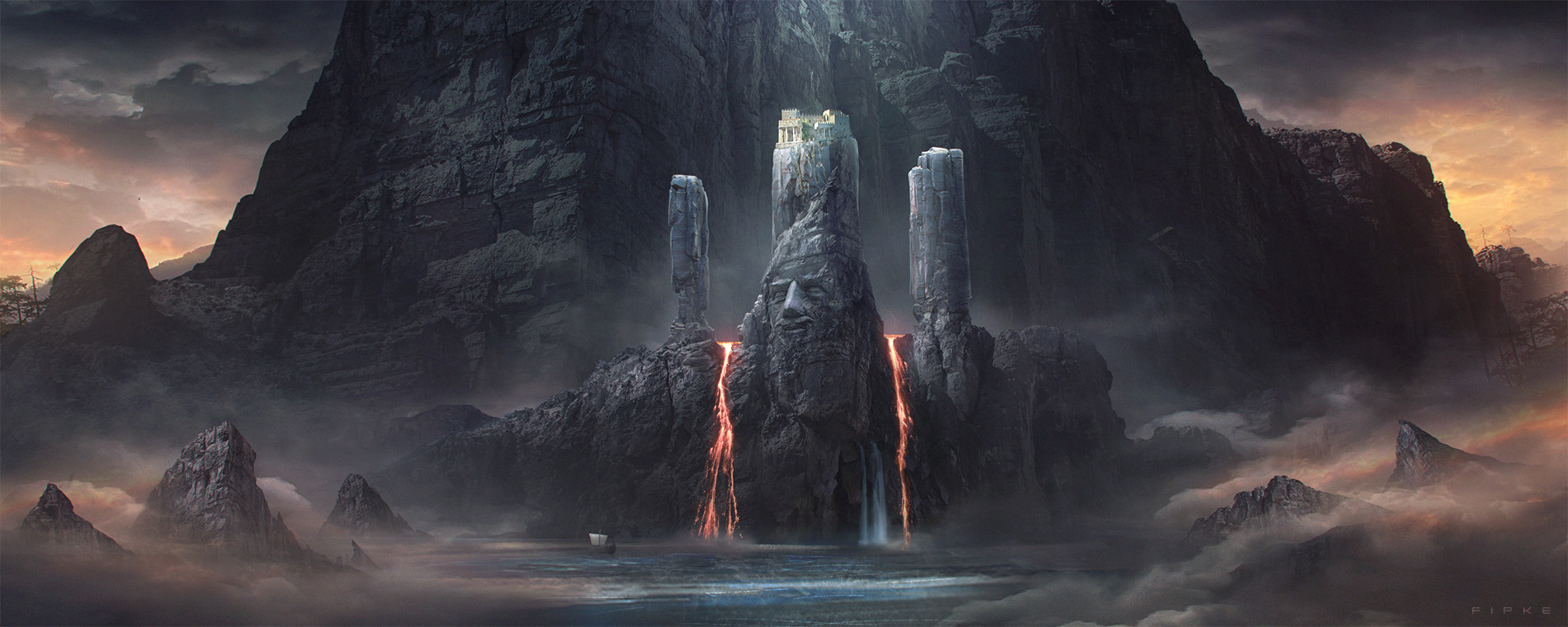 ArtStation - Gates of Mt. Vesuvius