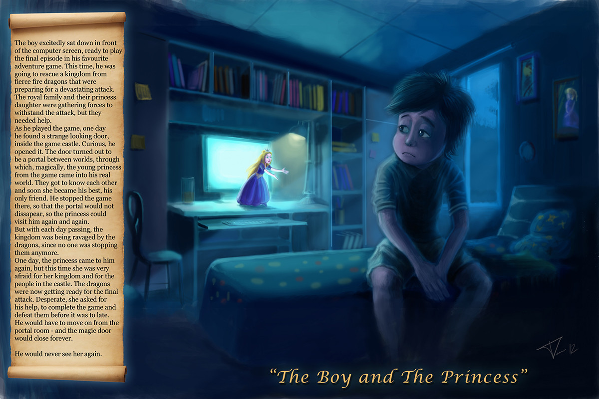 ArtStation - Boy and Princess