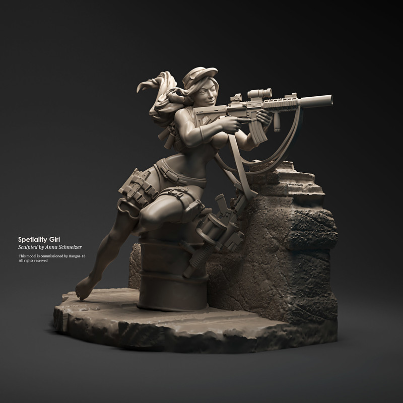 Anna Schmelzer - Vicky - Keyshot Render