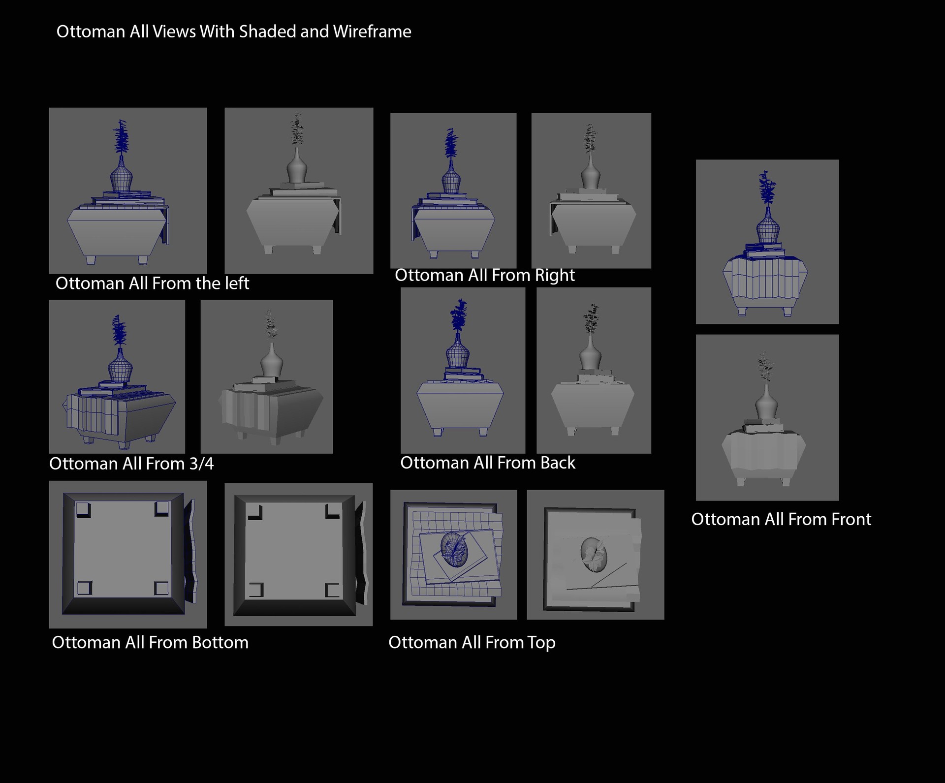 Audrey Silvestro - Portfolio I : Block Outs and All Month Long Work