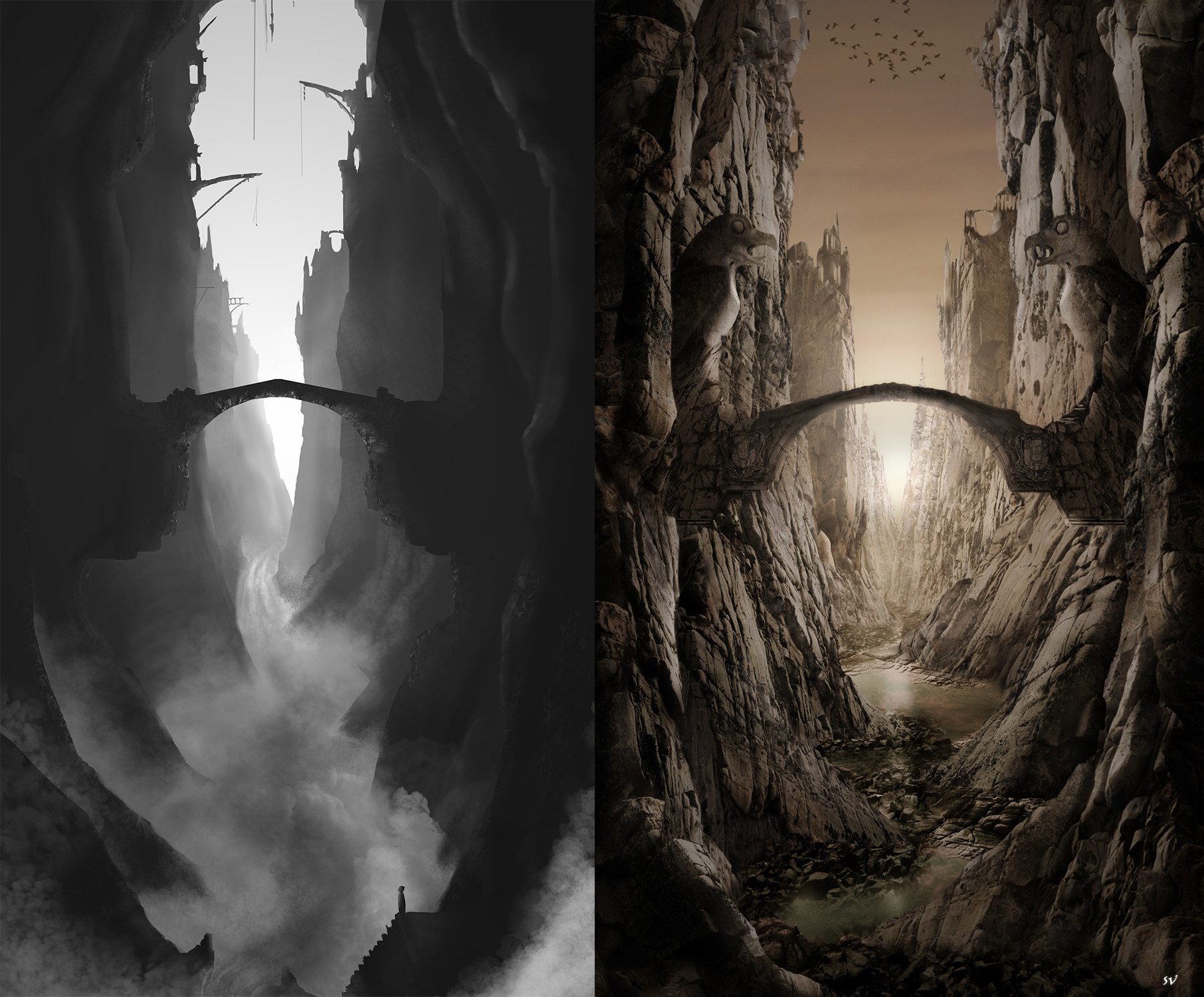 ArtStation - Standing bridge