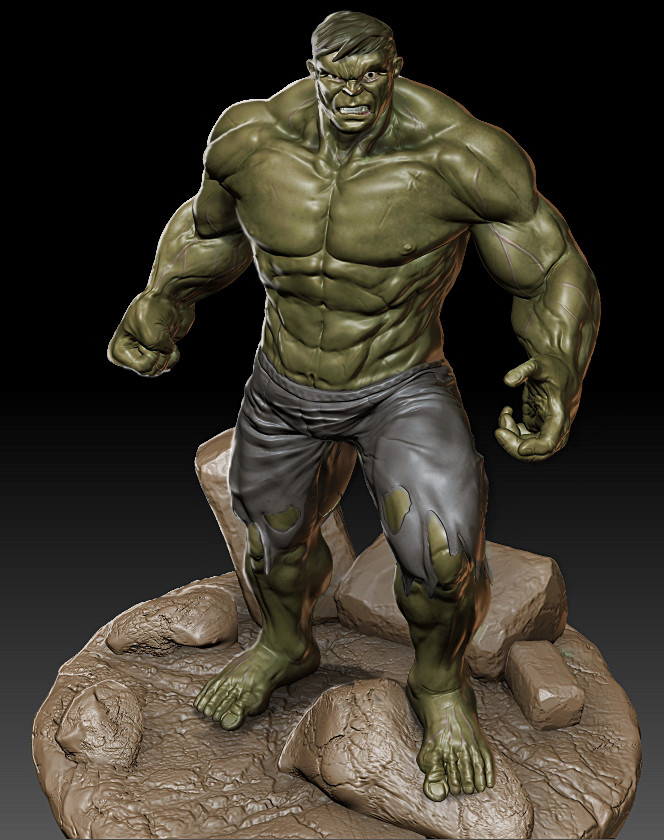 ArtStation - Hulk fan art