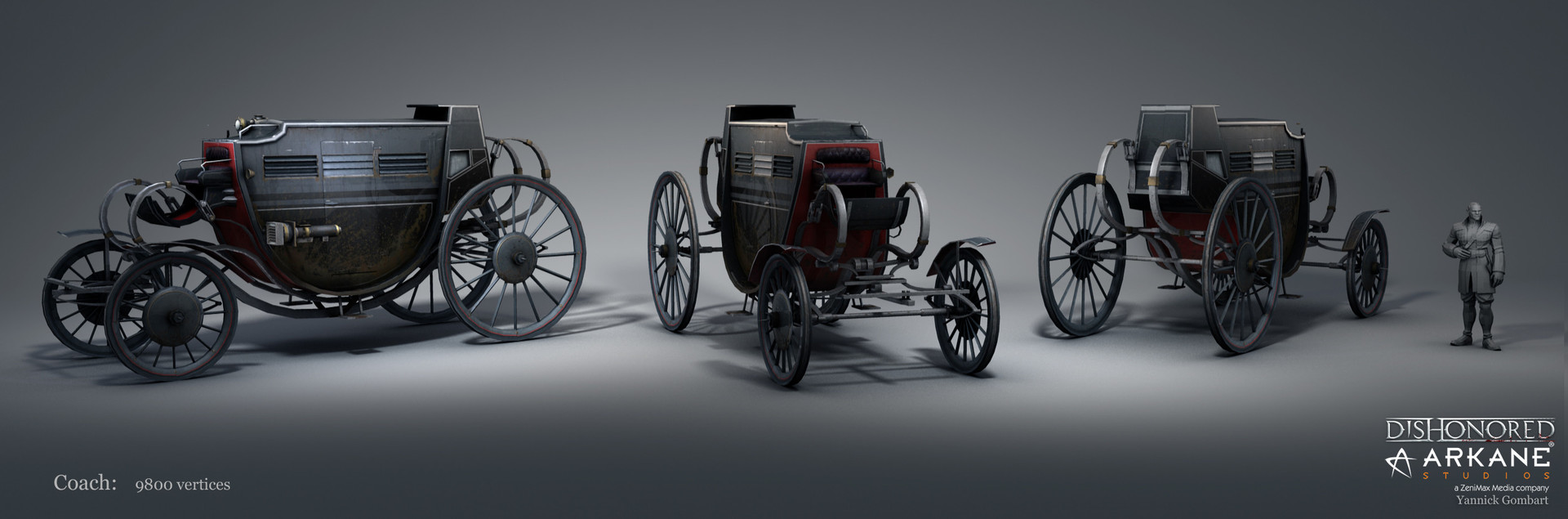 Yannick Gombart - Dishonored Vehicles