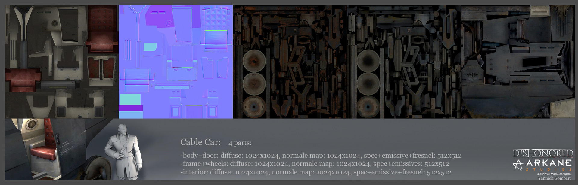 Yannick Gombart - Dishonored Vehicles