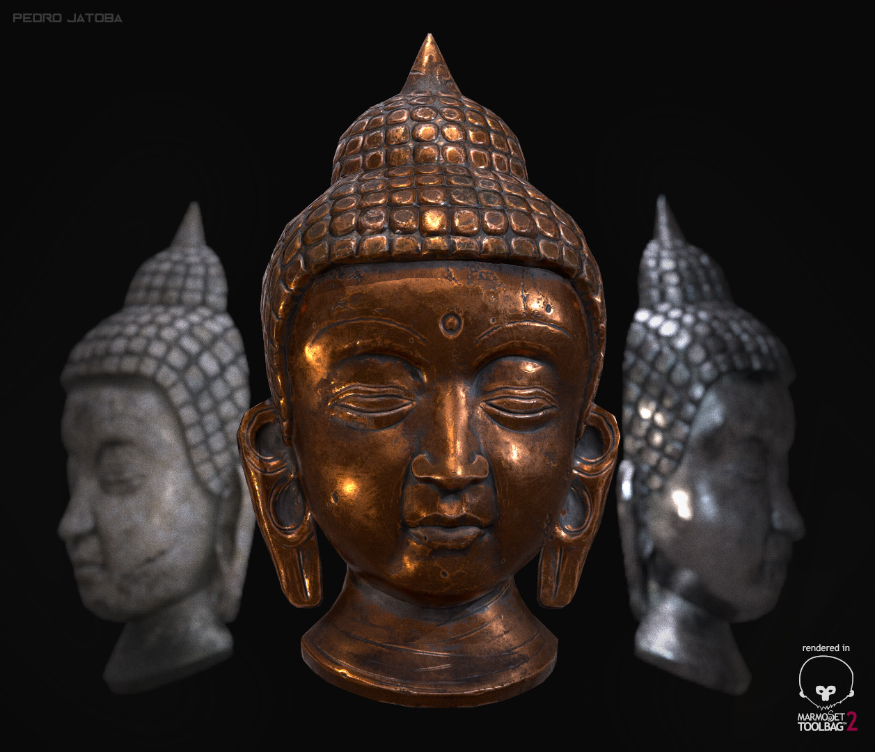 Pedro Jatobá - Buddha Mask