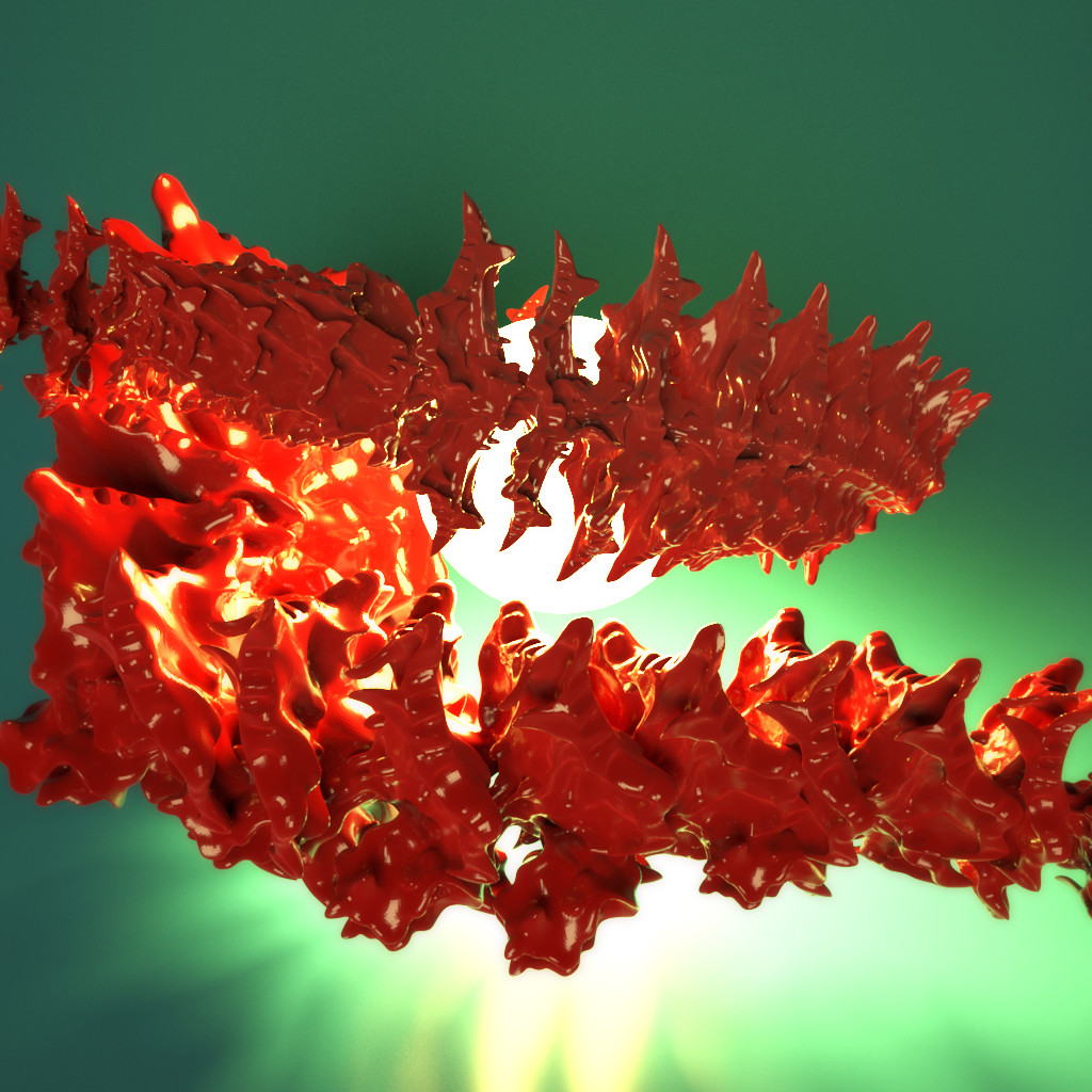 ArtStation - red vertebrae