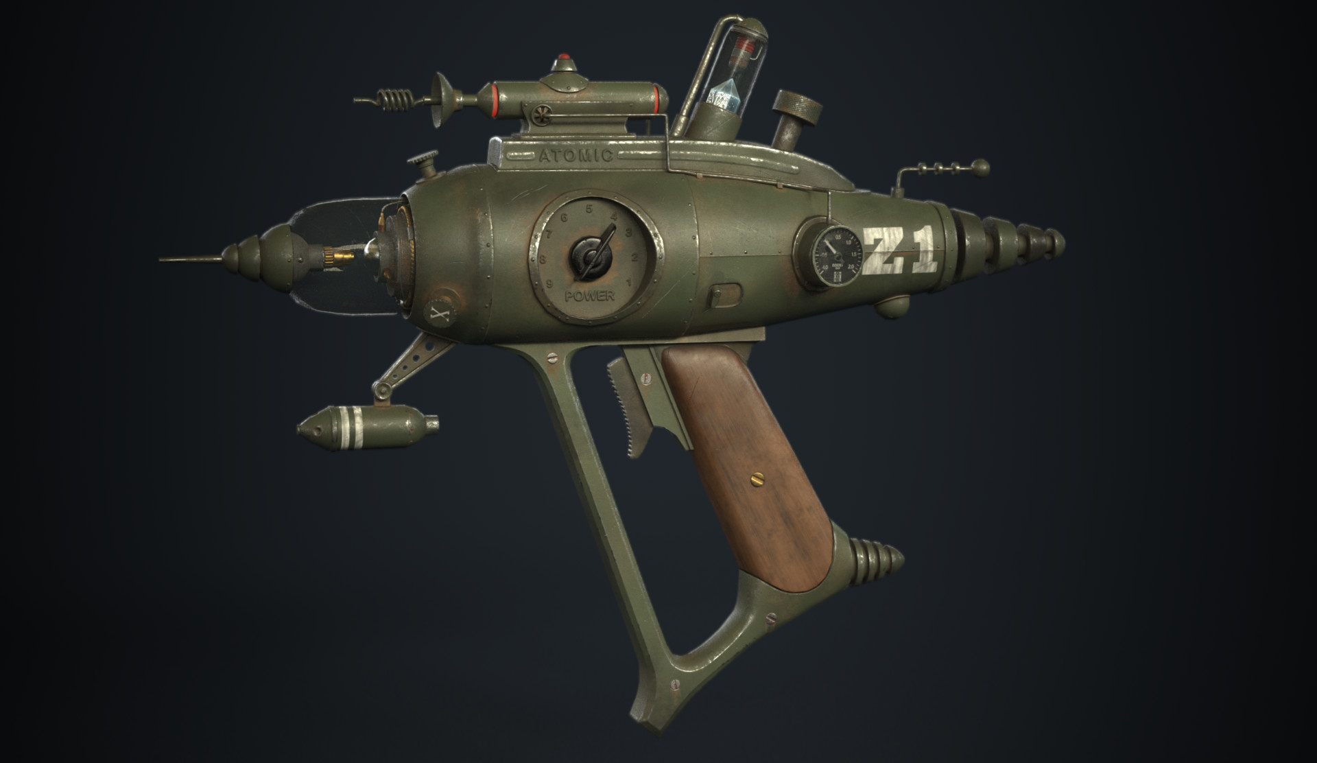 ArtStation - Z1 Atomic Raygun