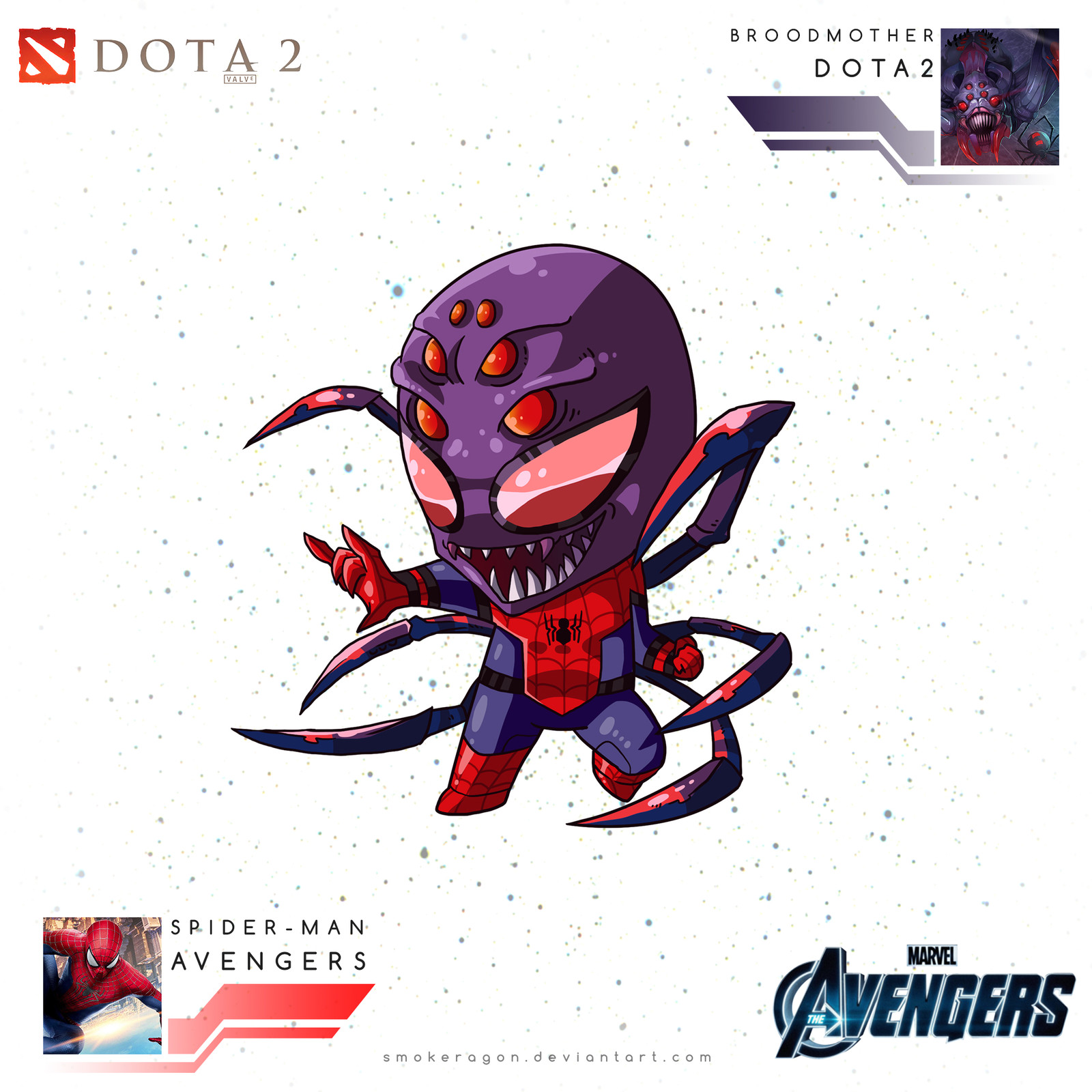 Dota 2 Broodmother Chibi