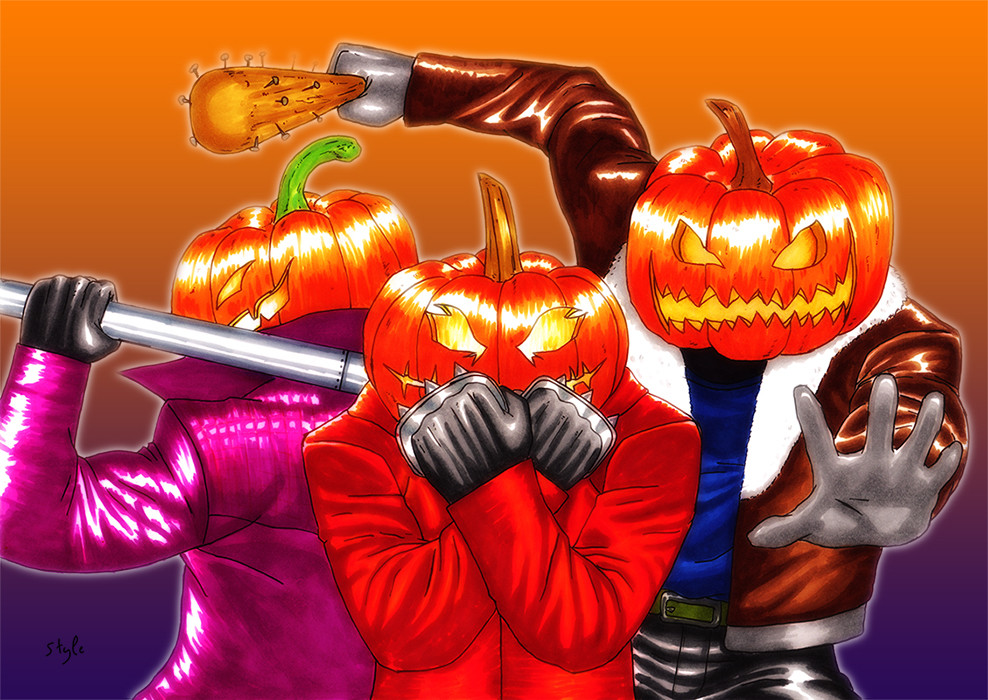 ArtStation - Smashing pumkins