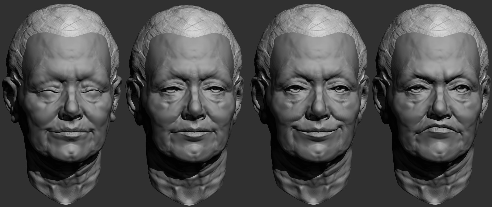 ArtStation - Face Study_018-[Grandma]