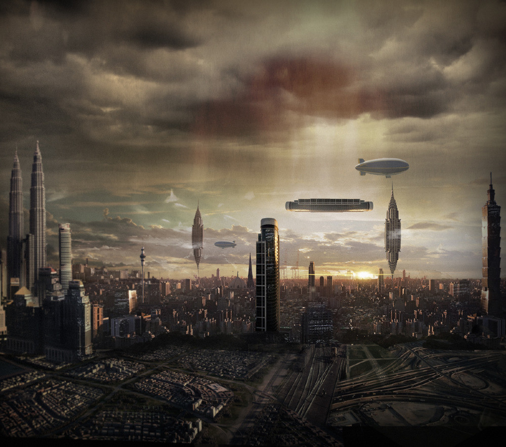 ArtStation - Floating City