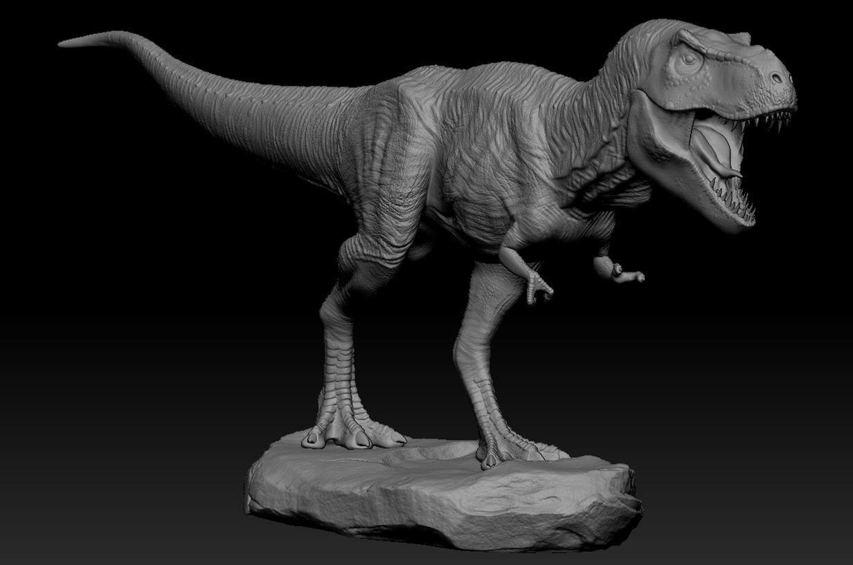 Patrick Walsh - T Rex 3D Print WIP
