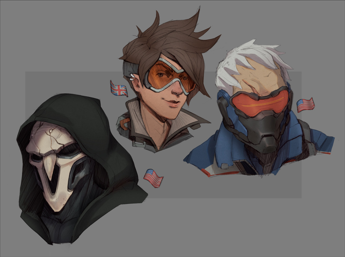 ArtStation - Overwatch Sketches