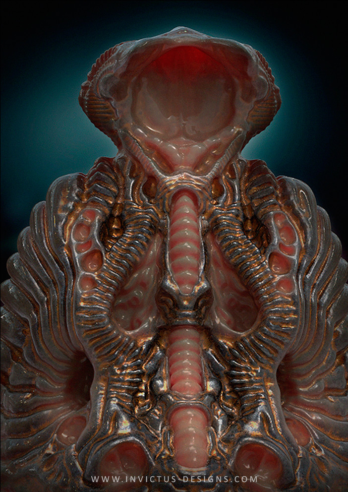 ArtStation - Giger Sarcophagus