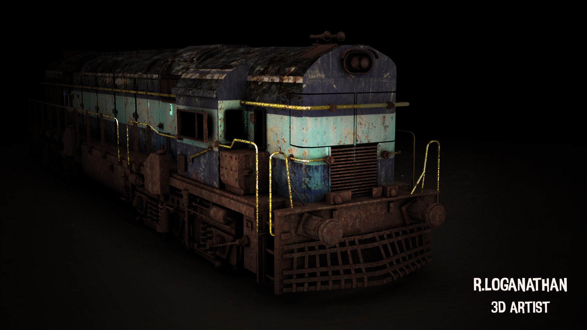 ArtStation - train model