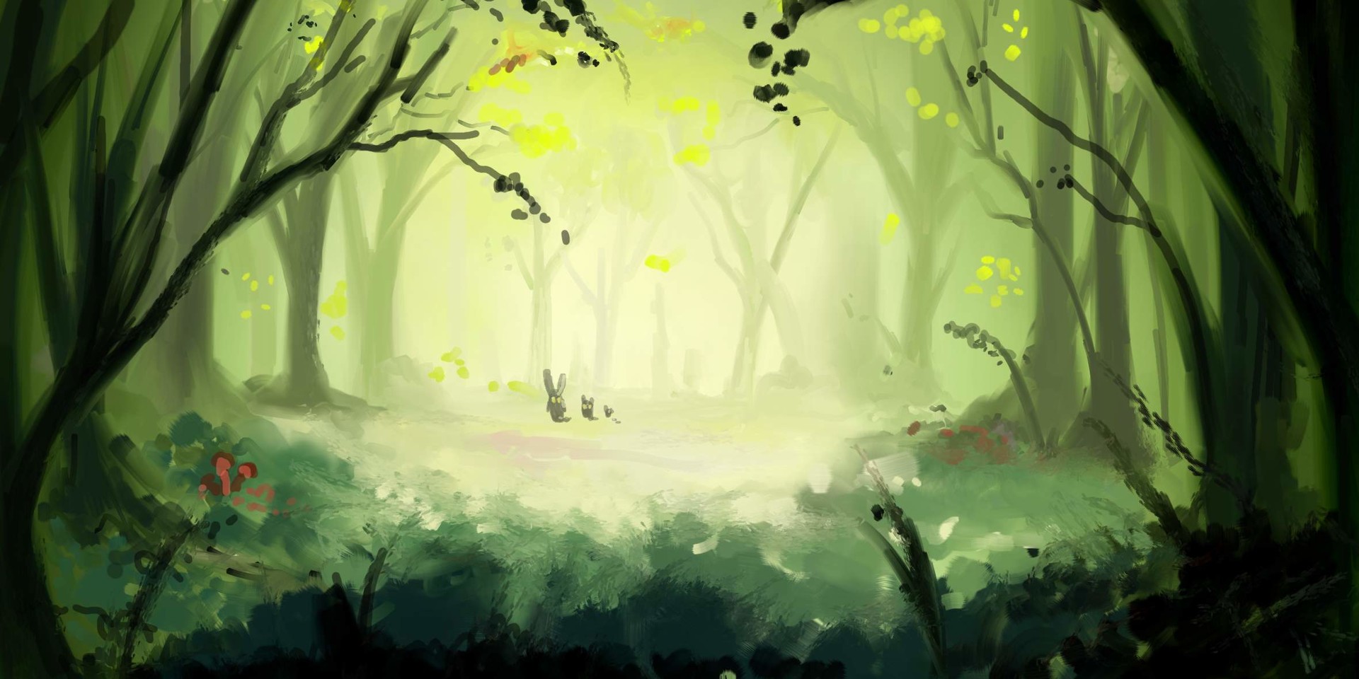 ArtStation - Green Forest/Conceptart