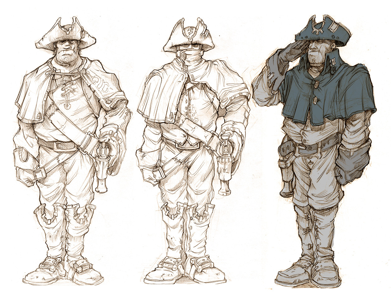 Damian Buzugbe - Fable 2 character style exploration