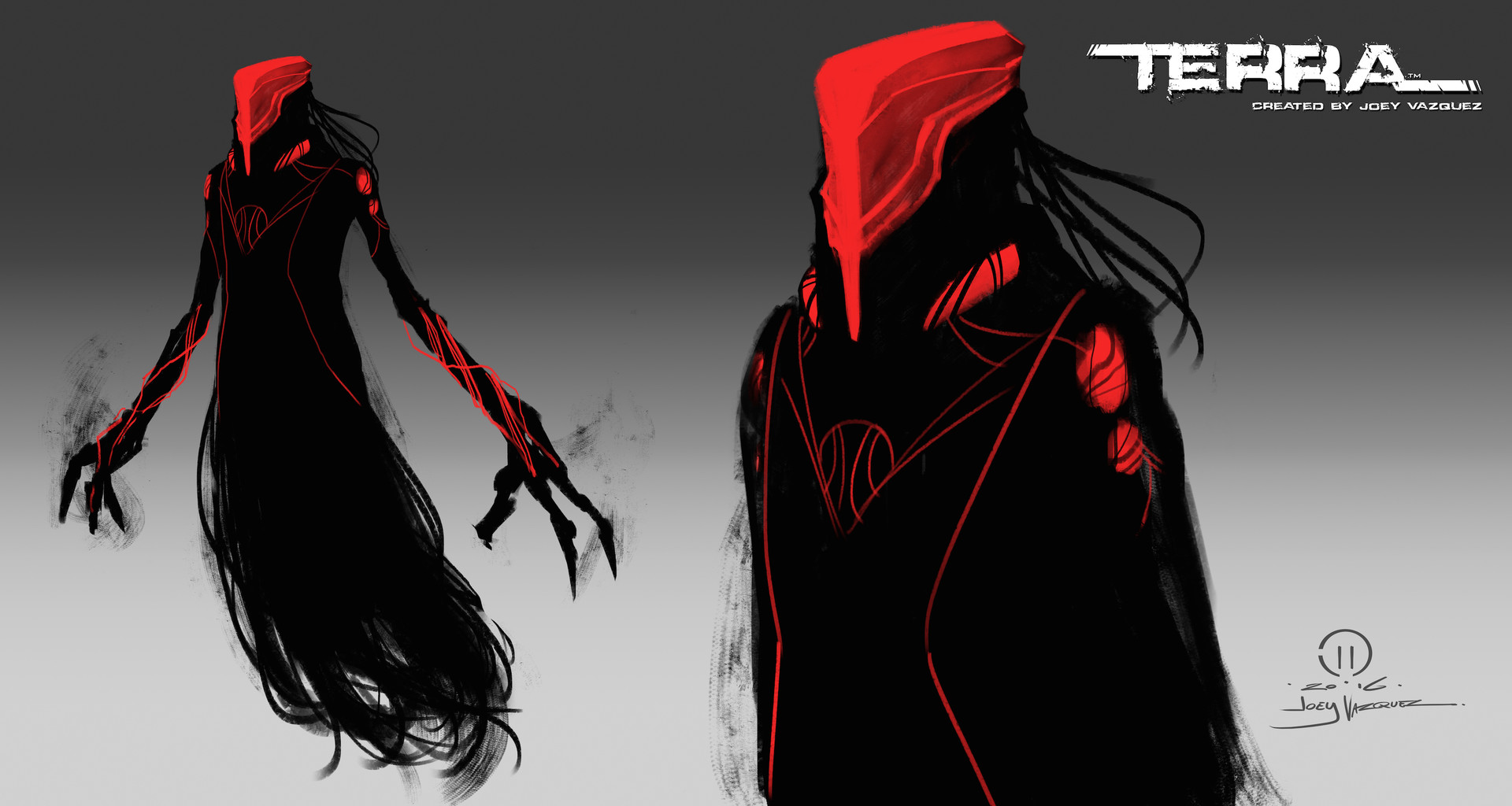 ArtStation - Terra character concept The Dark Specters