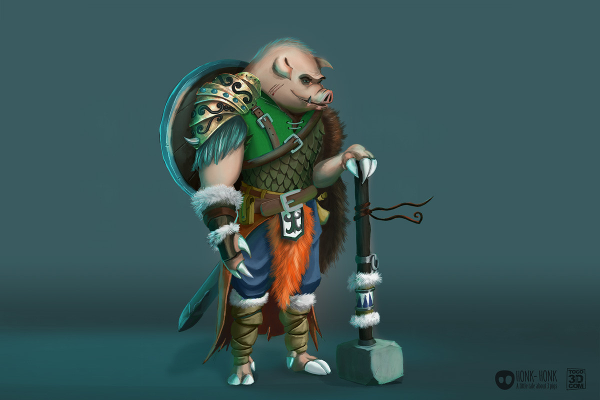 ArtStation - Pigs Concepts